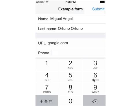 Swiftforms A Small And Lightweight Library Written In Swift That