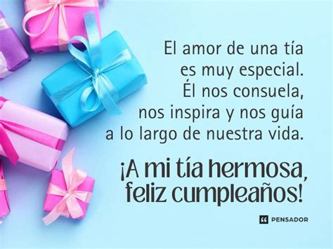 Feliz Cumplea Os Para Una T A Querida Pensador