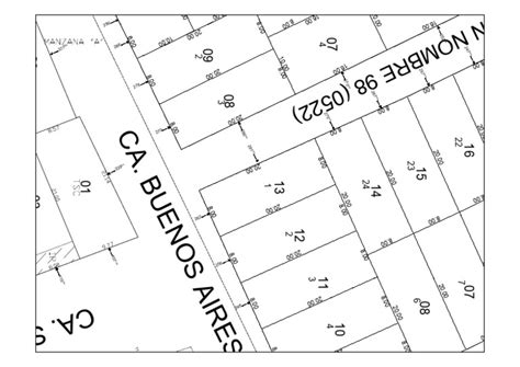 Plano Catastral F Pdf