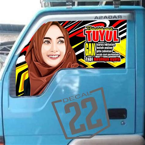 Jual Stiker One Way Truk Ragasa Stiker Kaca Variasi Truk Ragasa Kode 01dua Dua Decal Shopee