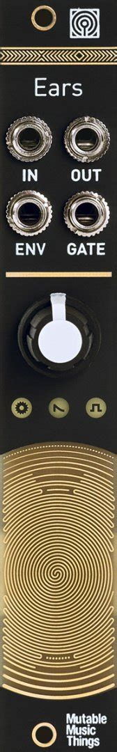Mutable Instruments Ears Eurorack Module On Modulargrid