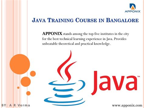 Ppt Java Training Course In Bangalore Powerpoint Presentation Free