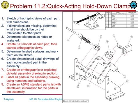 Assembly Drawing Exercises Pdf