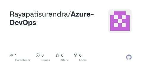 GitHub Rayapatisurendra Azure DevOps