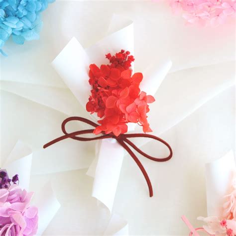 프리저브드플라워 수국 미니꽃다발 드라이플라워 꽃다발 선물 납골당 시들지않는꽃 3900원 상상꽃 디비디비