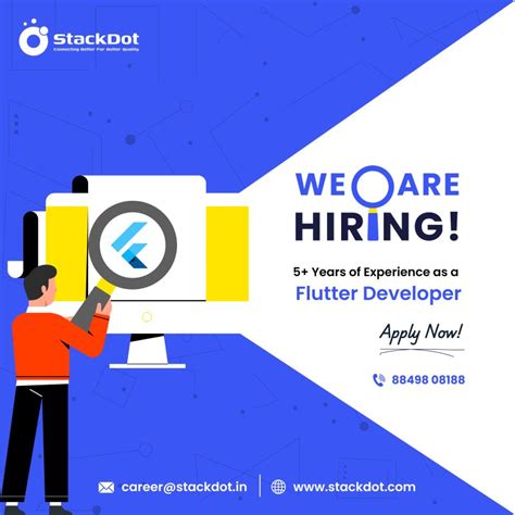 Stackdot On Linkedin Flutter Hiring Developer Techjobs Careeropportunity Joinourteam