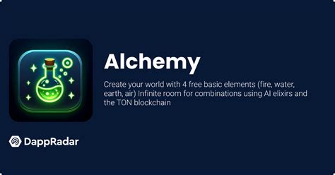 Alchemy Blockchain Game Overview Dappradar