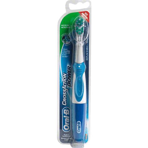Oral B Crossaction Power Battery Toothbrush Medium Health And Personal