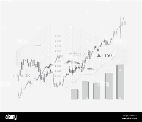 Changing The Stock Market Graph Stock Vector Images Alamy