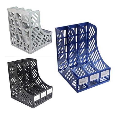 Sections File Stand Holder Home Office Document Grandado