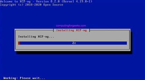 Install Xcp Ng 82 Virtualization Platform Step By Step With Screenshots Computingforgeeks