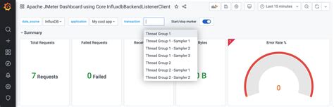 Jmeter How To Show Threadname In Grafana Stack Overflow