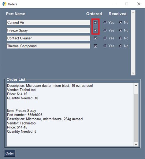 Simple Gui Desk App Inventory Management System Freelancer