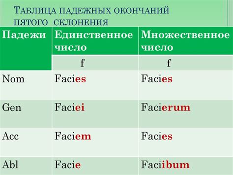 Склонения в латинском языке Online Presentation