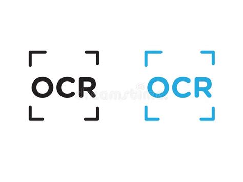 Ocr Vector Stock Illustrations 230 Ocr Vector Stock Illustrations