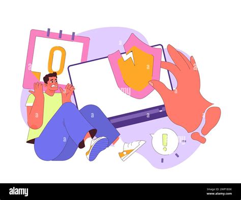 Zero Day Exploit Concept Anxious User Realizes The Countdown As Protection Shatters Indicating