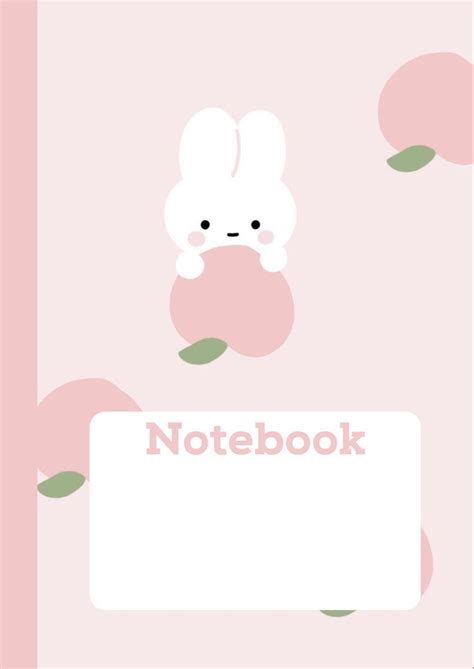 Diy Bunny Notebook Cover