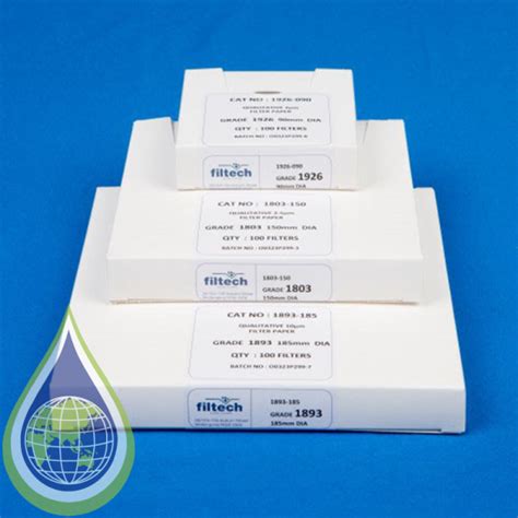 Filtech 1839 Grade 6µm Qualitative Filter Papers
