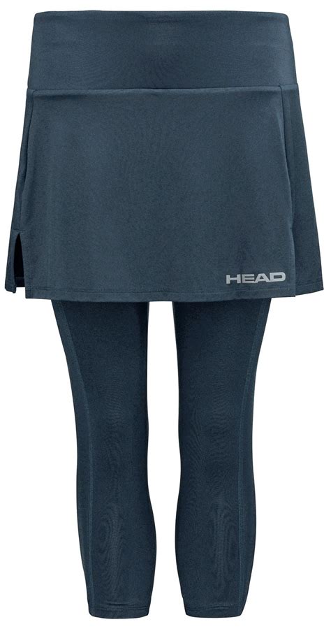 Head Club 3 4 Tights Womens Tennis Skort Navy — Tennis Hq