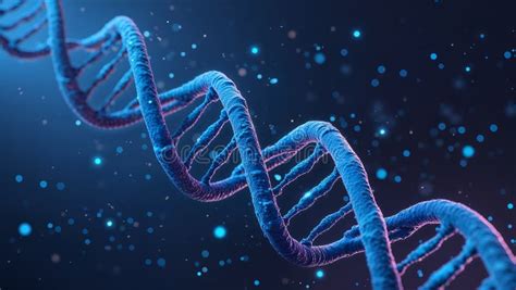 Stylized Dna Double Helix With Vibrant Central Design Stock Illustration Illustration Of