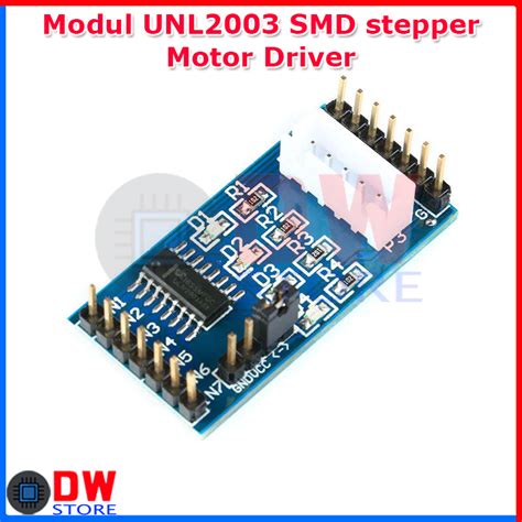 jual modul driver stepper motor uln2003 uln2003a smd shopee indonesia