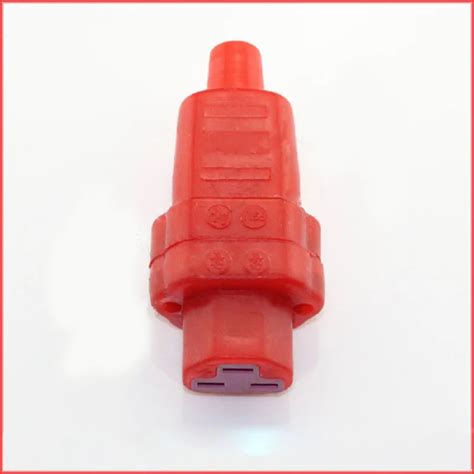 3pin 산업용 플러그 고온 전기 히터 실리카 겔 플러그 연결 전원 케이블 플러그전기플러그 Aliexpress