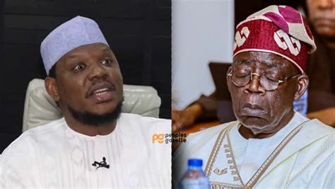 Sycophants Tickling Tinubus Ears With Lies As Things Fall Apart Adamu Garba