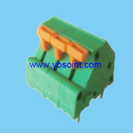 Mm Pitch PCB Spring Terminal Block
