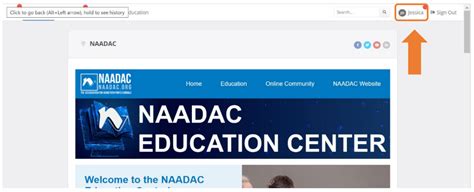 access your naadac ces and certificates