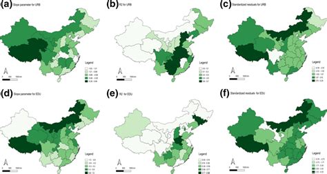 Spatial Variation Of Gwr Model Outputs For Innovation Mobility With