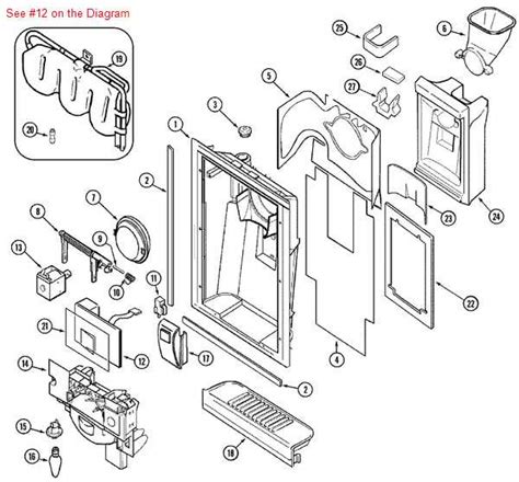Kitchenaid Refrigerator Ice Maker Diagram