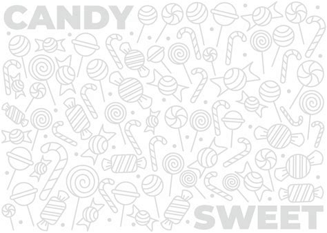 Candy Pattern Design 46699003 Vector Art At Vecteezy