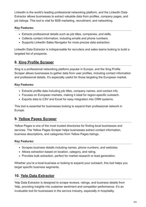 10 Must Try Tools For Data Extraction In 2024pdf