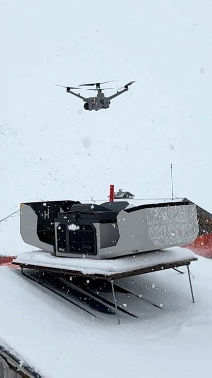 A Val Thorens Un Drone Autonome Pour Accélérer Les Recherches De