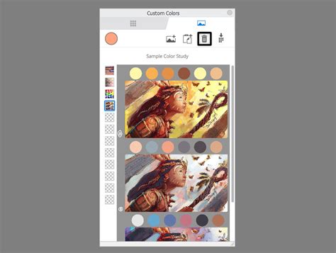 How To Use Custom Colors In Sketchbook Pro Monika Zagrobelna