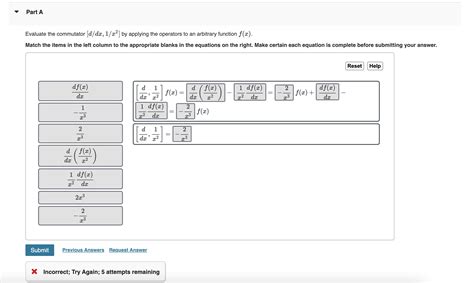 Solved Part Aevaluate The Commutator Ddx1x2 By ﻿applying