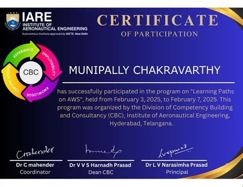 aws cloudcomputing certification iare learningpaths awscertified