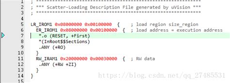 关于keil编译报sct 7 error l6236e no section matches selector no