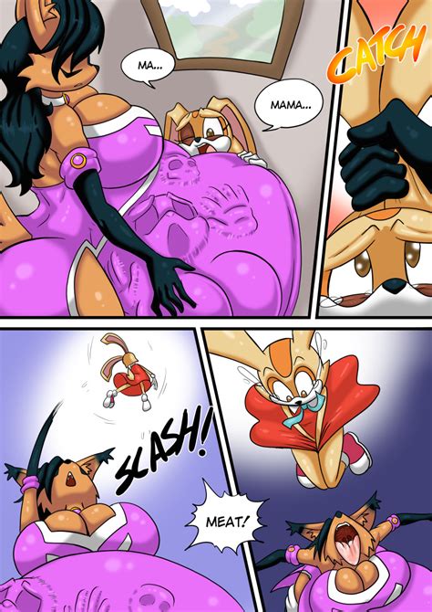 Rule 34 Cream The Rabbit Eaten Alive Grabbed Grabbing Ears Natsumemetalsonic Nicole The Lynx