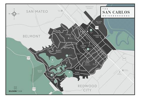 San Carlos Map California At James Auxier Blog