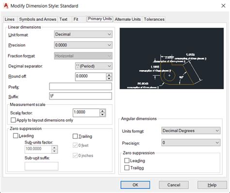 Autocad Dimension Symbols