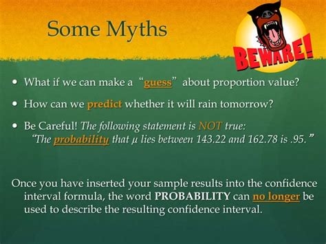 Point And Interval Estimation Pptx