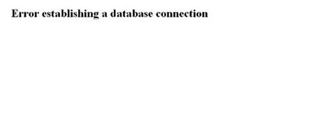 Error Establishing Database Connection Mamp Wordpress Dikioklahoma