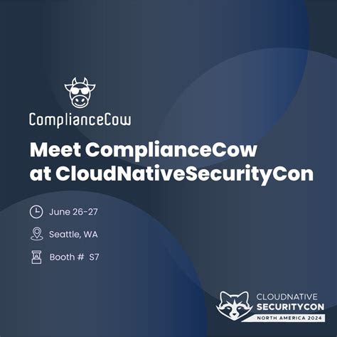 compliancecow on linkedin cnscon compliance securitygrc securitycompliance kubernetessecurity…