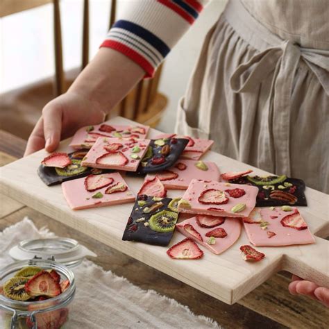 바크초콜릿 우리의식탁 레시피 요리법 음식 초콜릿 바크 초콜릿 포장