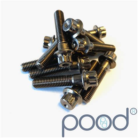 M7x32mm Bolt – PearlBlack – poodcustom International