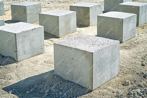 Sampling Of Concrete Cubes At Field Construction Sites Premium Ai Generated Image