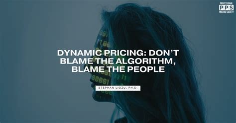 Guest Blog Dynamic Pricing Dont Blame The Algorithm Blame The People
