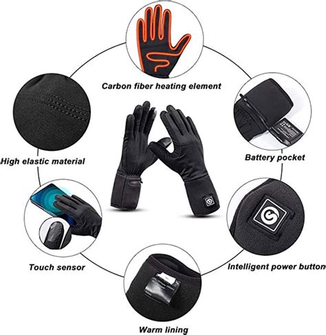 Best Thin Heated Glove Liners Rechargeable Battery Powered Nerd Techy