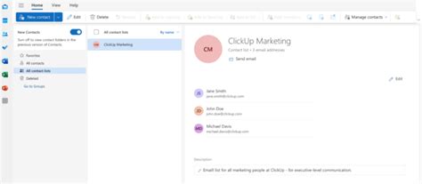 How To Create A Distribution List In Outlook Quickly I ClickUp